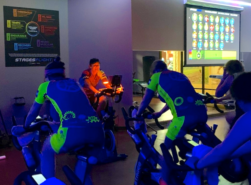 Venus “pops up” indoors! - Venus Bike Club