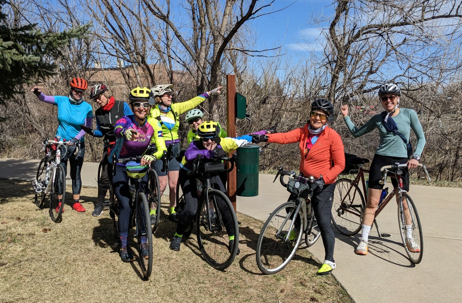 Saucy Sisters See the Pathta-bilities! - Venus Bike Club