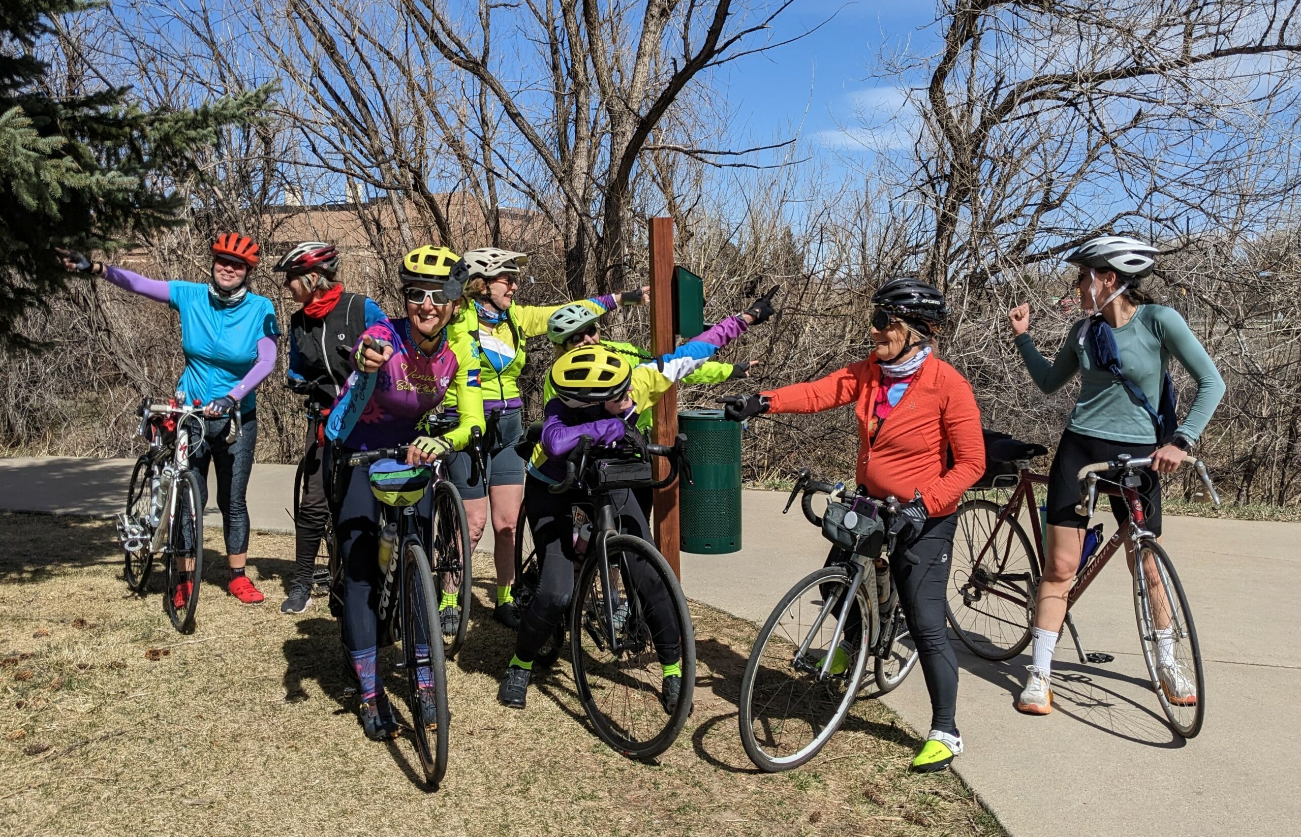 Saucy Sisters See the Pathta-bilities! - Venus Bike Club