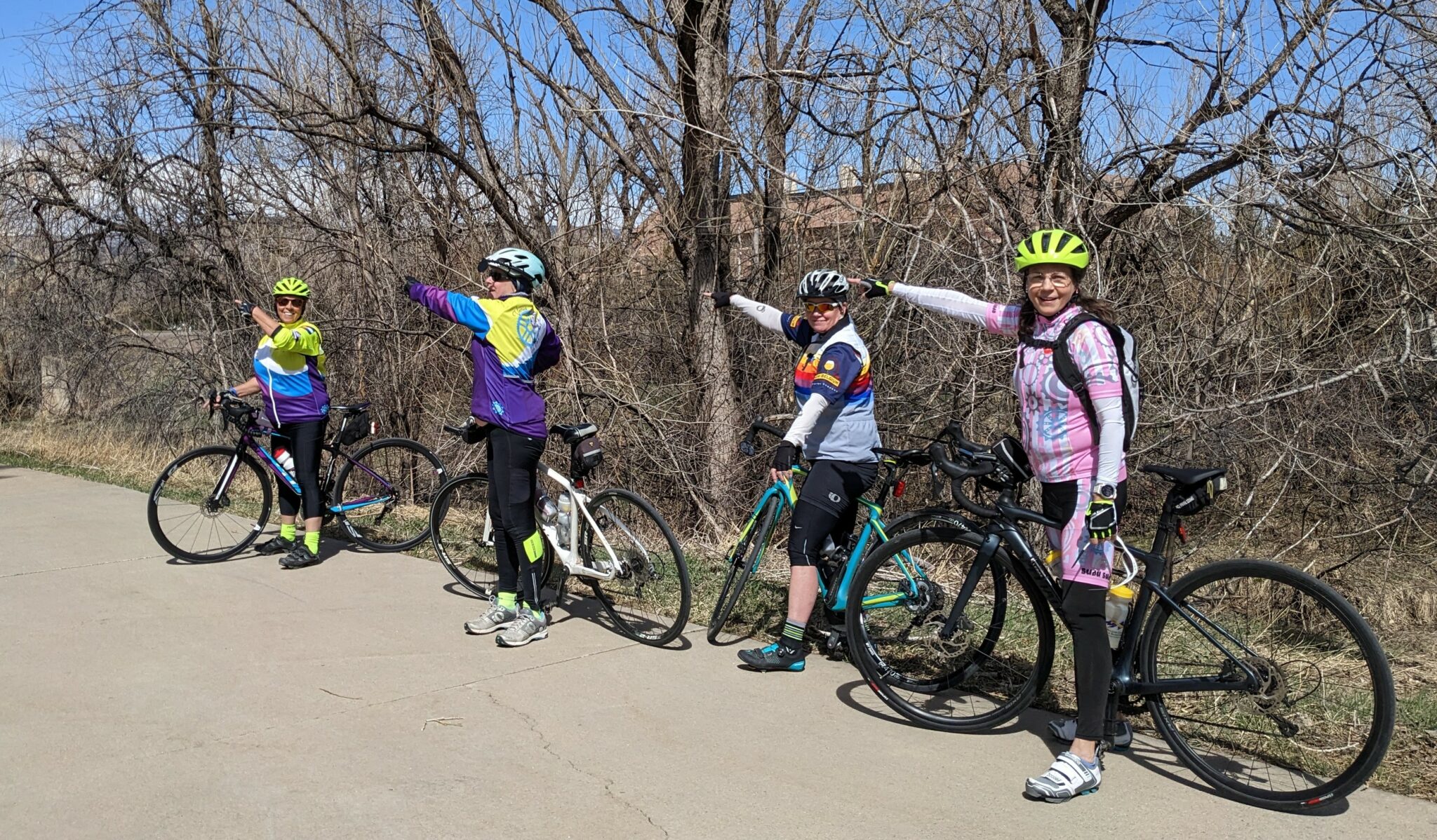 Saucy sisters see the pathta-bilities! - Venus Bike Club